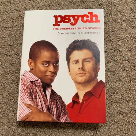 Media | Psych Complete Third Season On Dvd | Poshmark